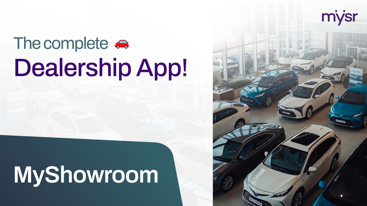 myshowroom: AI-driven Dealership Management Software | AI Tools | MYSR